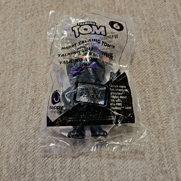McDonald's | Toys | Talking Tom Mcdonalds Happy Meal Toy Original ...
